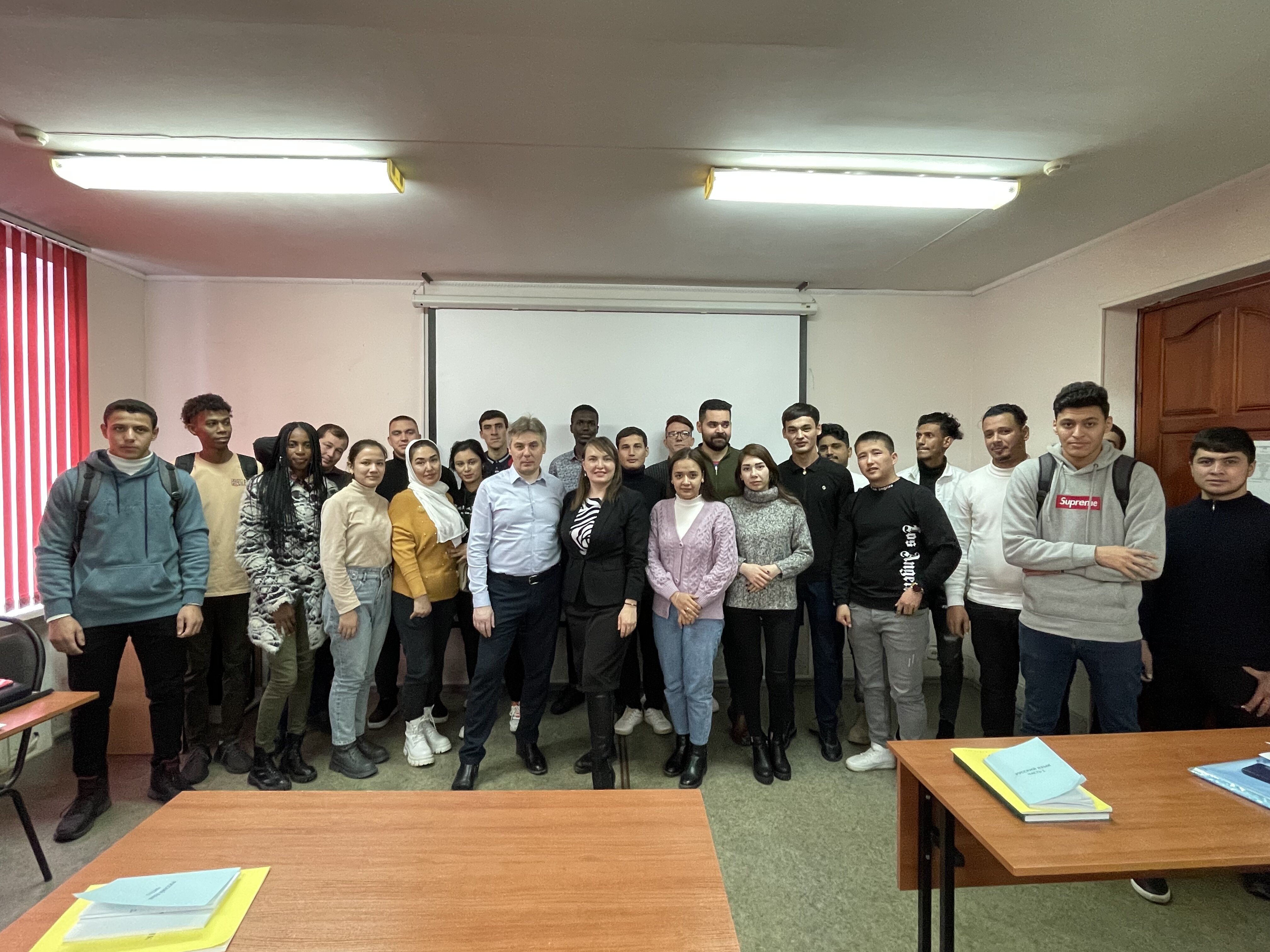 Polytech welcomed new students of Russian language courses